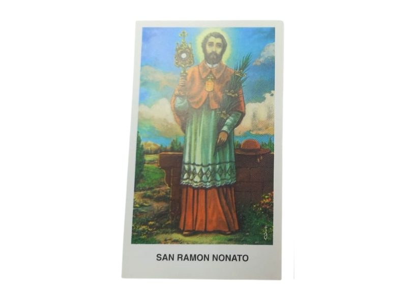 Estampas Santoral – San Ramon Nonato – 10x6cm (a) | El Propagador Cristiano